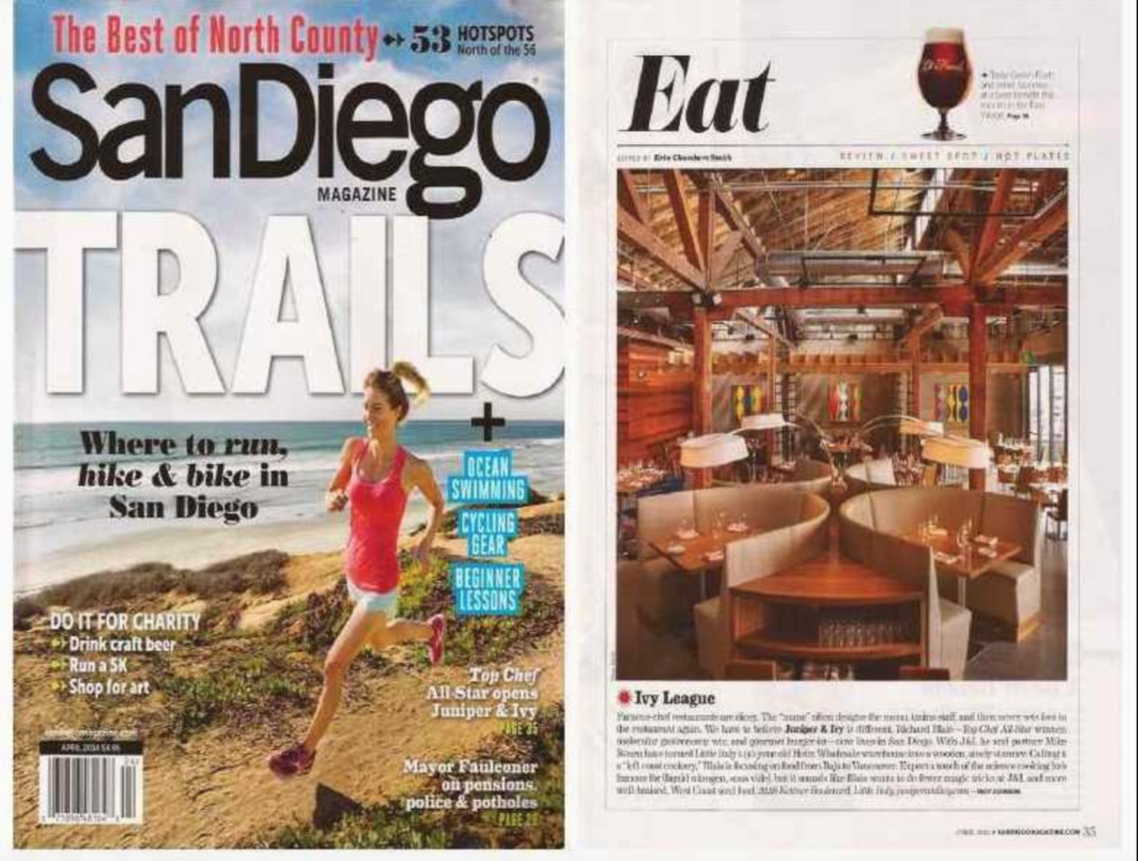 San Diego Magazine - Juniper & Ivy